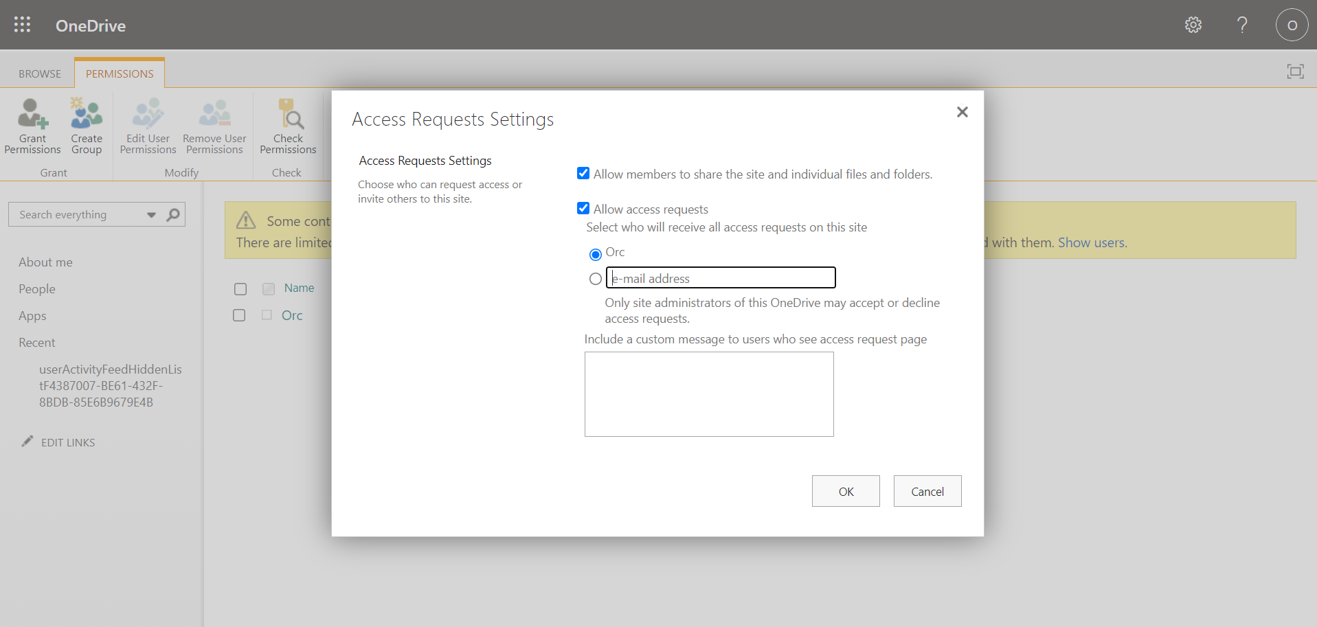 How to avoid uncontrolled (re)sharing in OneDrive for Business ...